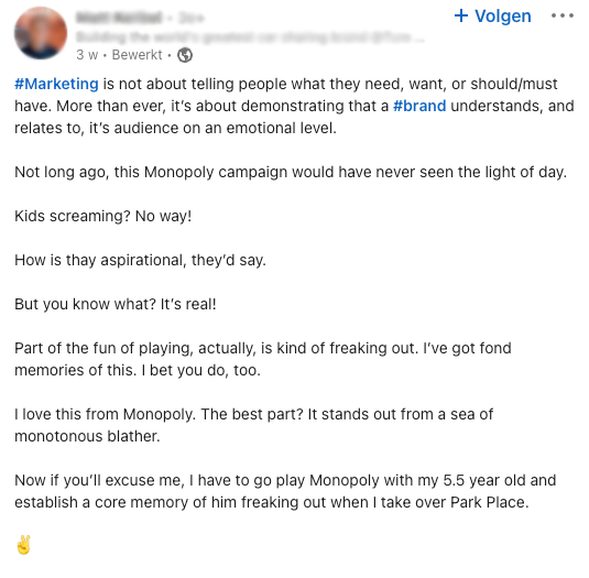 Angry faces: why negative emotions do work in this Monopoly campaign