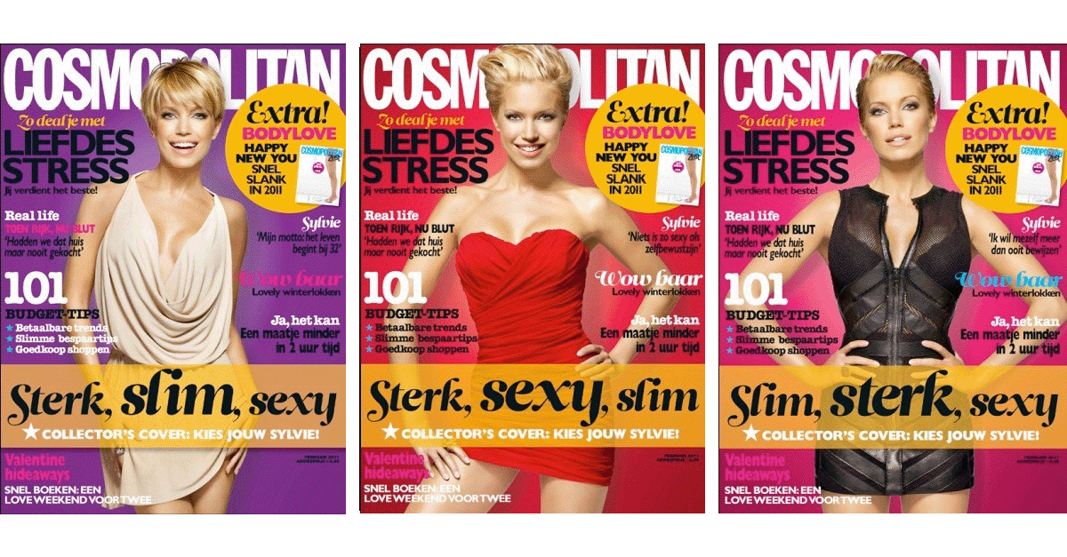 Cosmopolitan - Breinonderzoek voorspelt welke cover tot 10% meer verkoop leidt